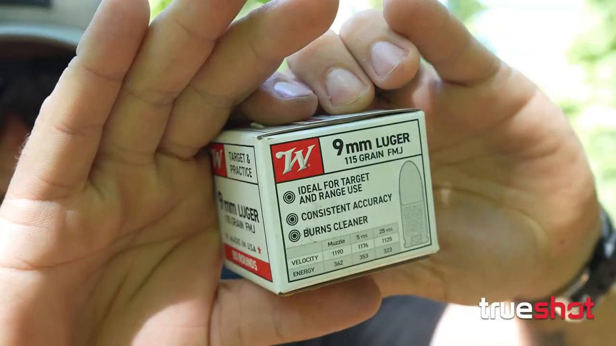 Winchester White Box 9mm 115 Grain Review x Mr. Big Kid | True Shot ...