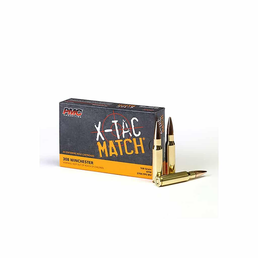 PMC - X-TAC Match 308 Win 168 Grain OTM by Sierra Bullets Review | True ...