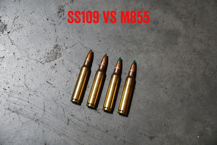 Understanding the Differences: SS109 vs. M855 5.56 Ammo | True Shot Ammo