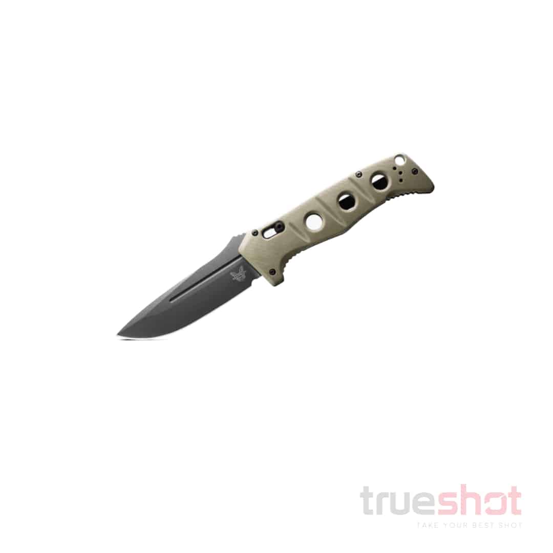 Benchmade - Auto Adamas - Desert Tan - G-10 - Grey - Cru-Wear - 3.8 ...