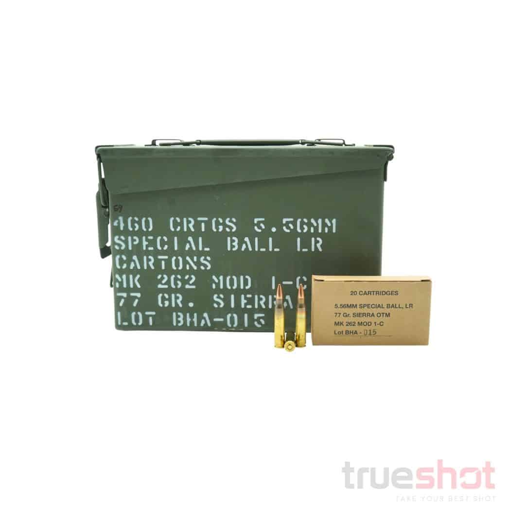 Black Hills – 5.56x45mm – 77 Grain – OTM – True Shot Ammo
