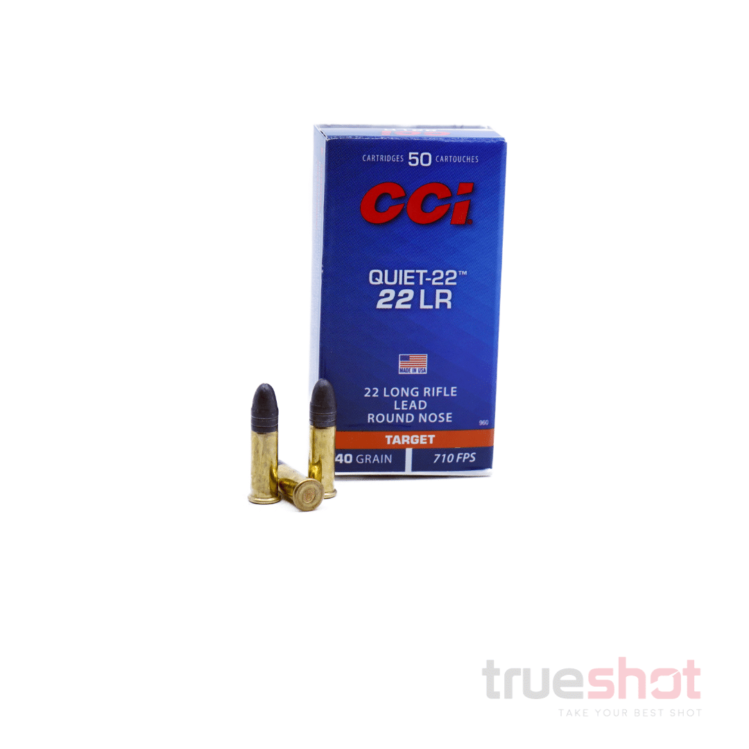 CCI - Quiet - 22 Long Rifle - 40 Grain - LRN – True Shot Ammo