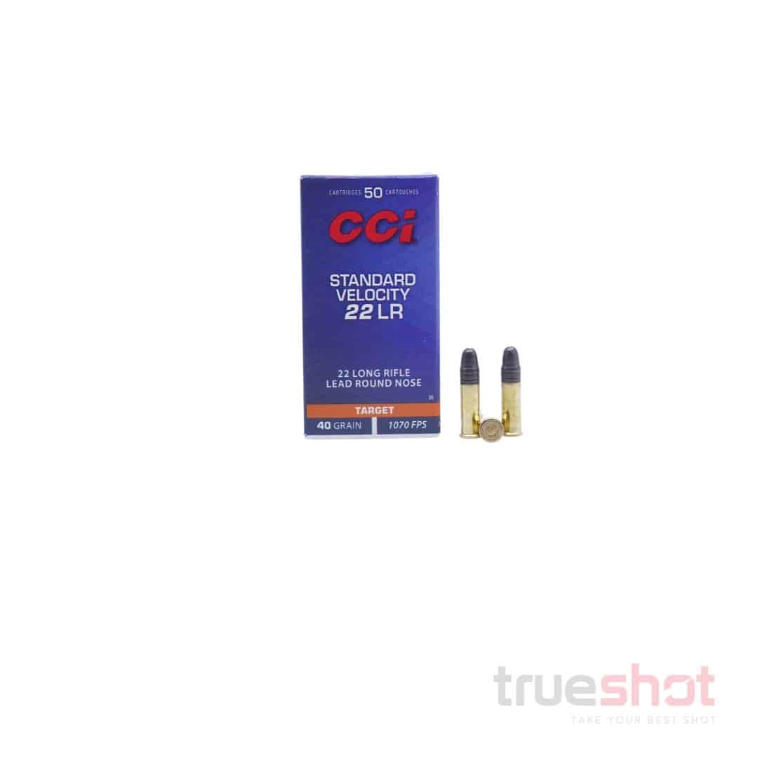 CCI - Standard Velocity - 22 Long Rifle - 40 Grain - LRN – True Shot Ammo