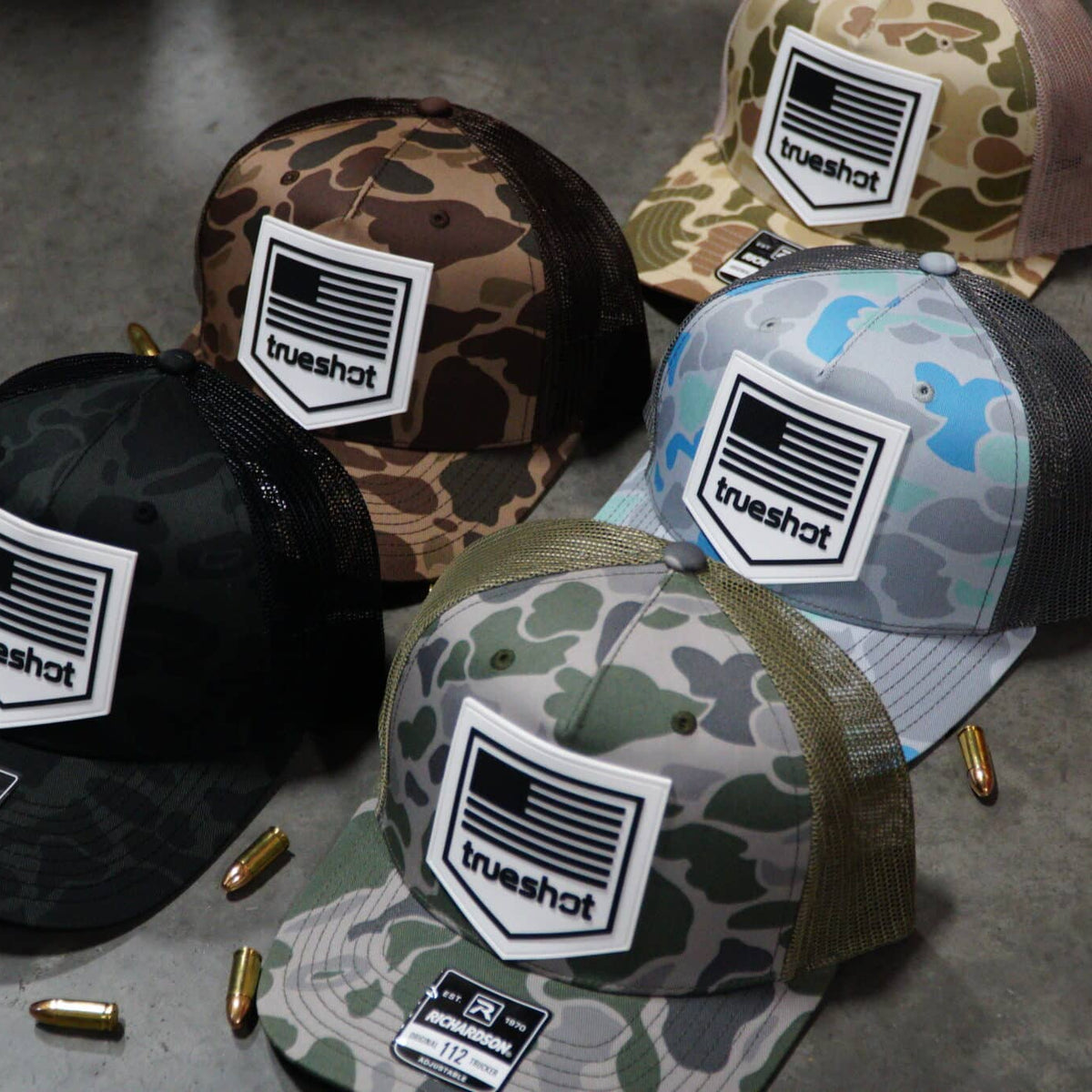 True Shot - Flag Patch Hat – True Shot Ammo