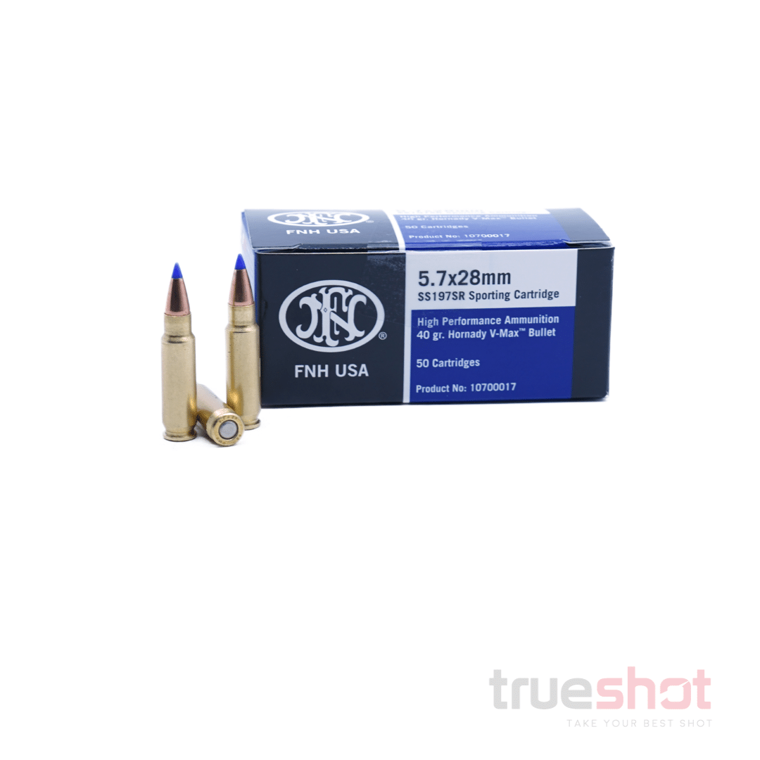 FNH USA - SS197SR - 5.7x28mm - 40 Grain - Hornady V-MAX – True Shot Ammo