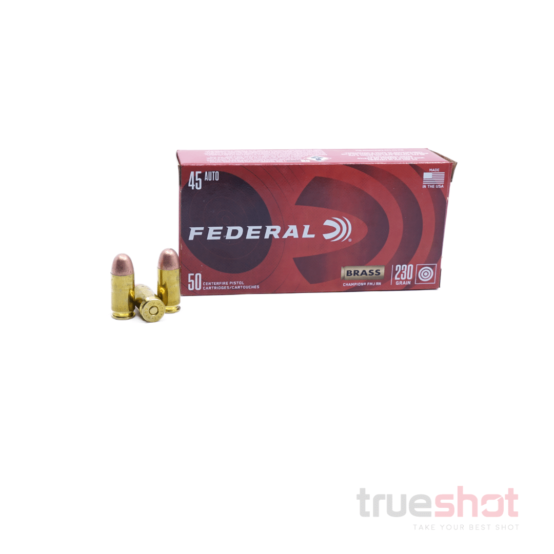 Federal - Champion - 45 ACP - 230 Grain - FMJ – True Shot Ammo