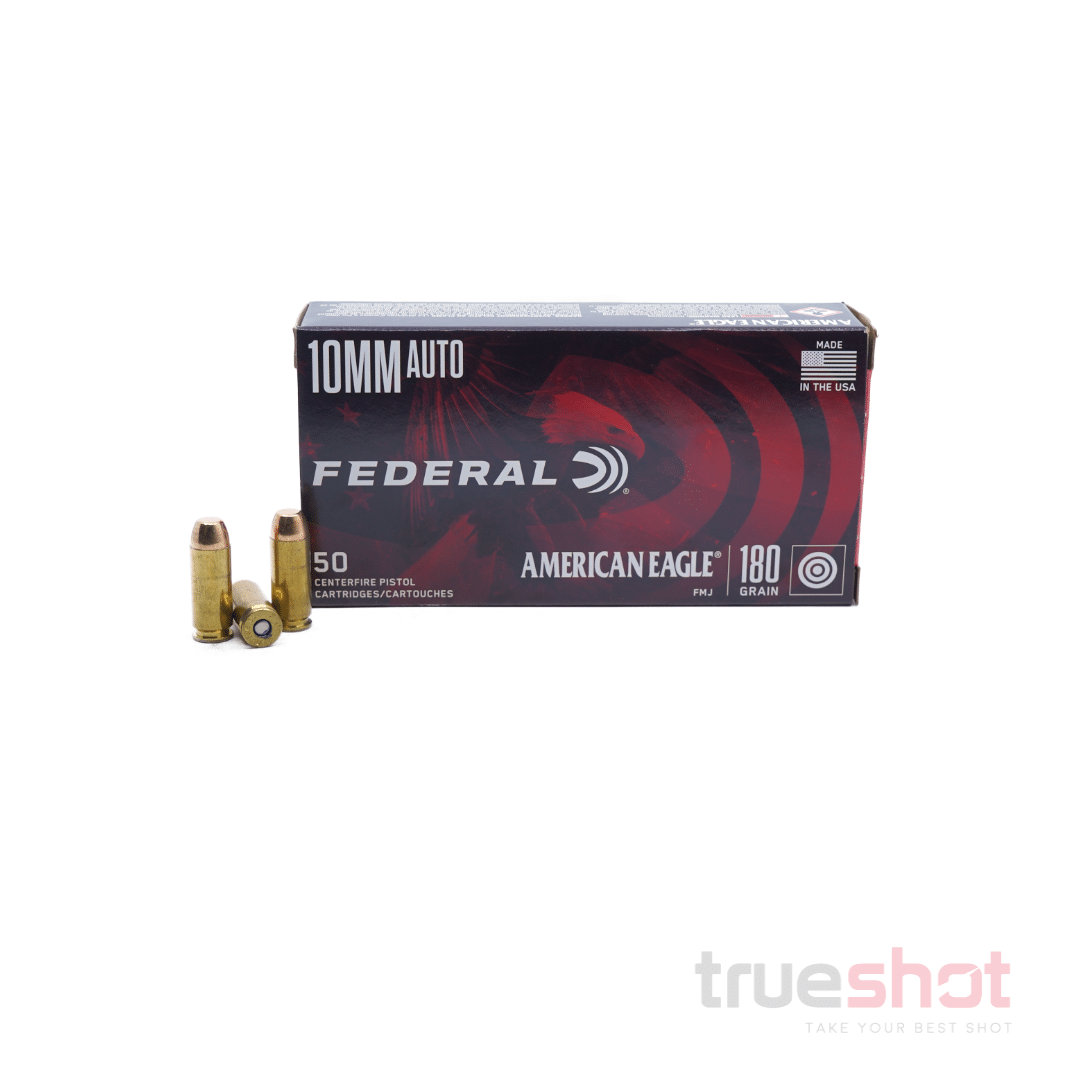 Federal - American Eagle - 10mm Auto - 180 Grain - FMJ – True Shot Ammo