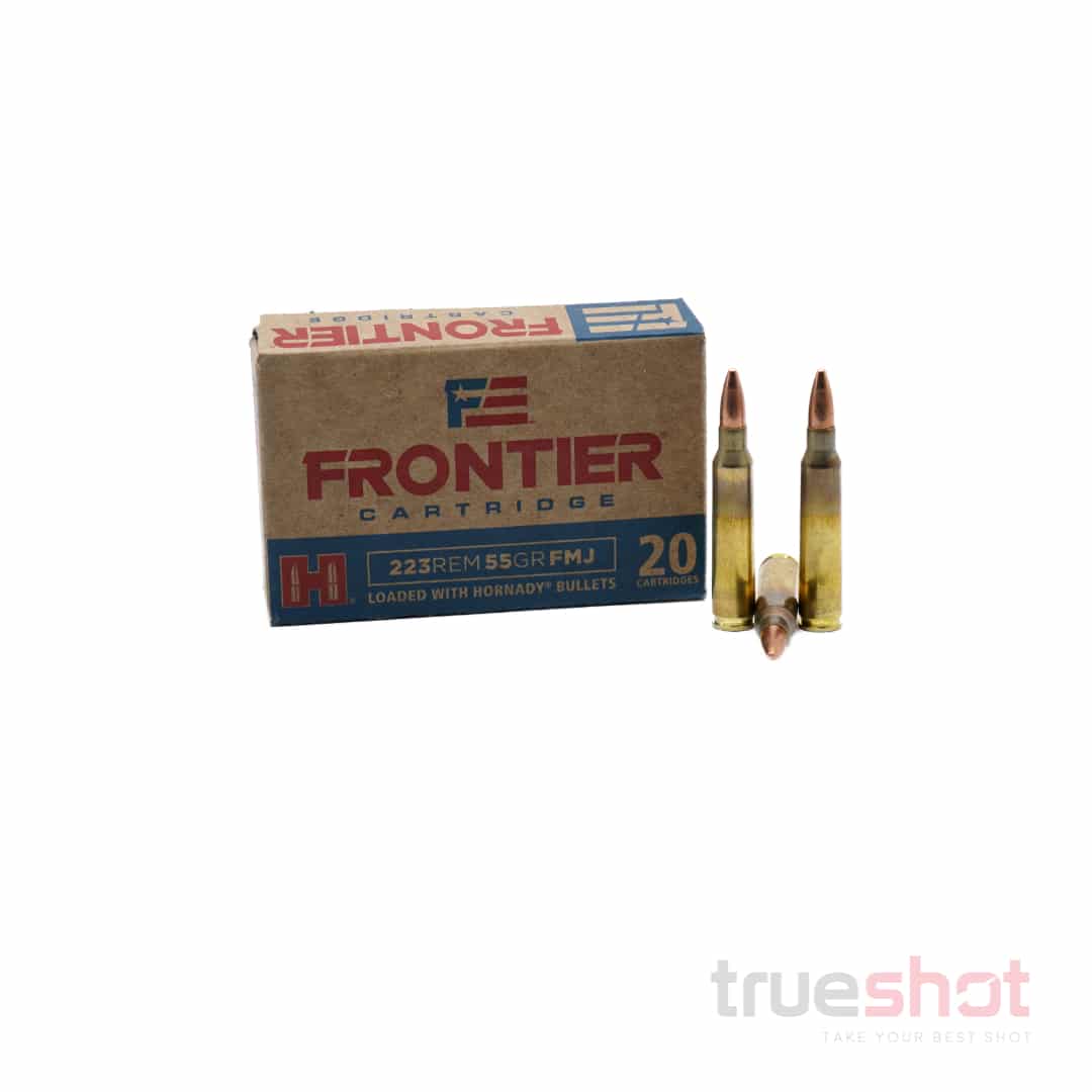 Hornady - Frontier - 223 Rem - 55 Grain - FMJ – True Shot Ammo