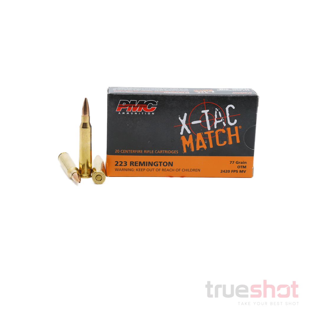 PMC - X-TAC Match - 223 Rem - 77 Grain - OTM – True Shot Ammo