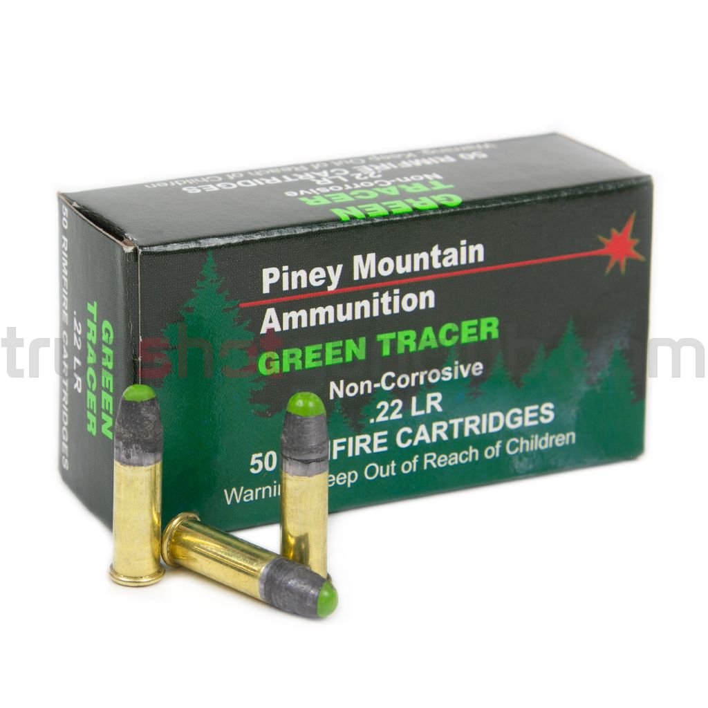 Piney Mountain - 22 Long Rifle - 40 Grain - Tracer – True Shot Ammo