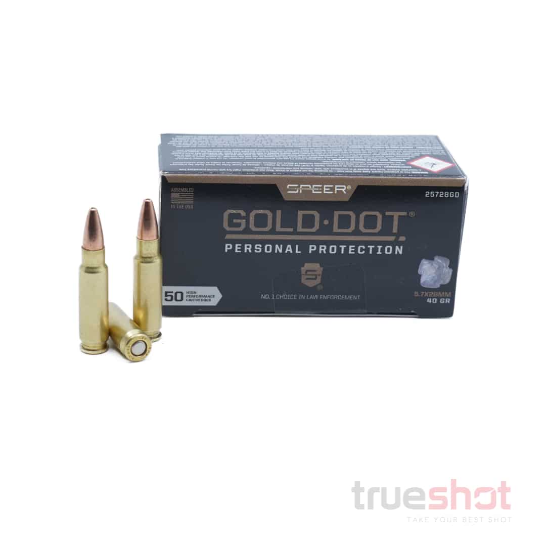 Speer - Gold Dot - 5.7x28mm - 40 Grain - GDHP – True Shot Ammo
