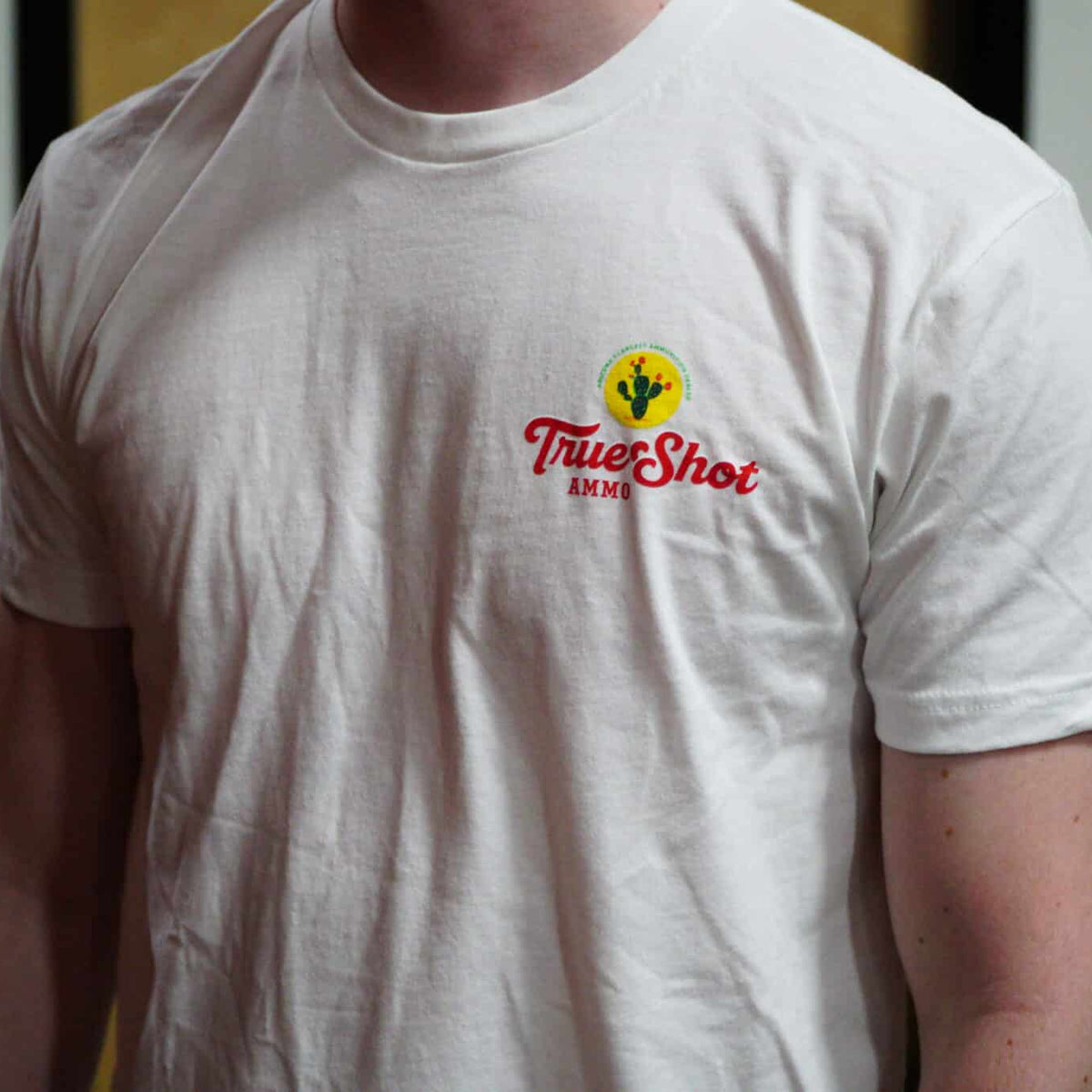 True Shot – Topo Chico Shirt - White – True Shot Ammo