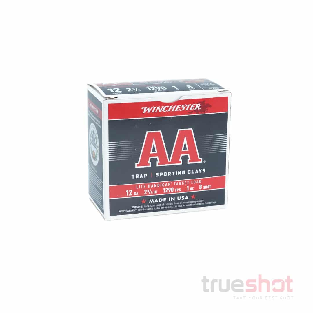 Winchester - AA Lite Handicap - 12 Gauge - #8 Shot - 2.75" - 1 oz ...