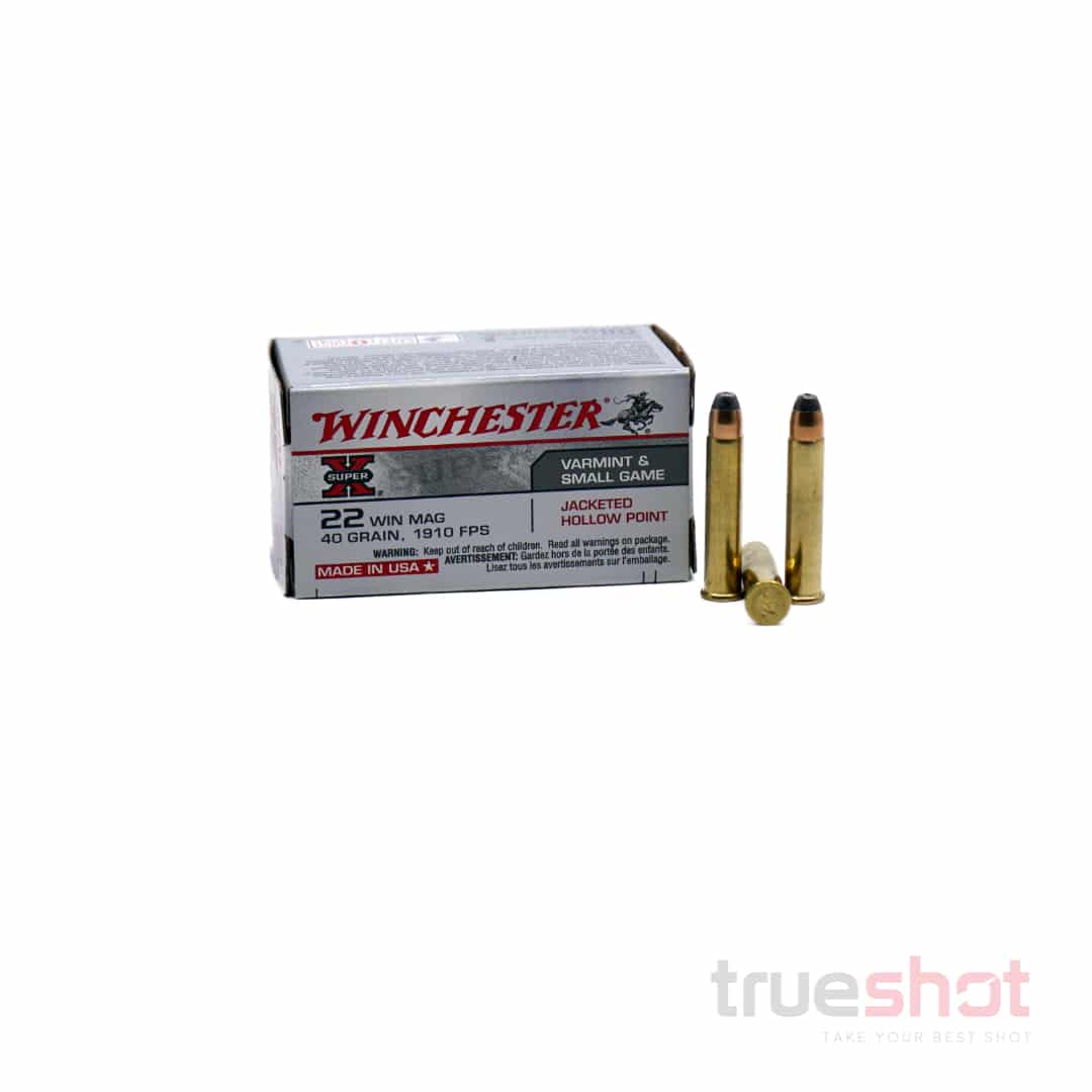 Winchester - 22 Win Mag - 40 Grain - JHP – True Shot Ammo