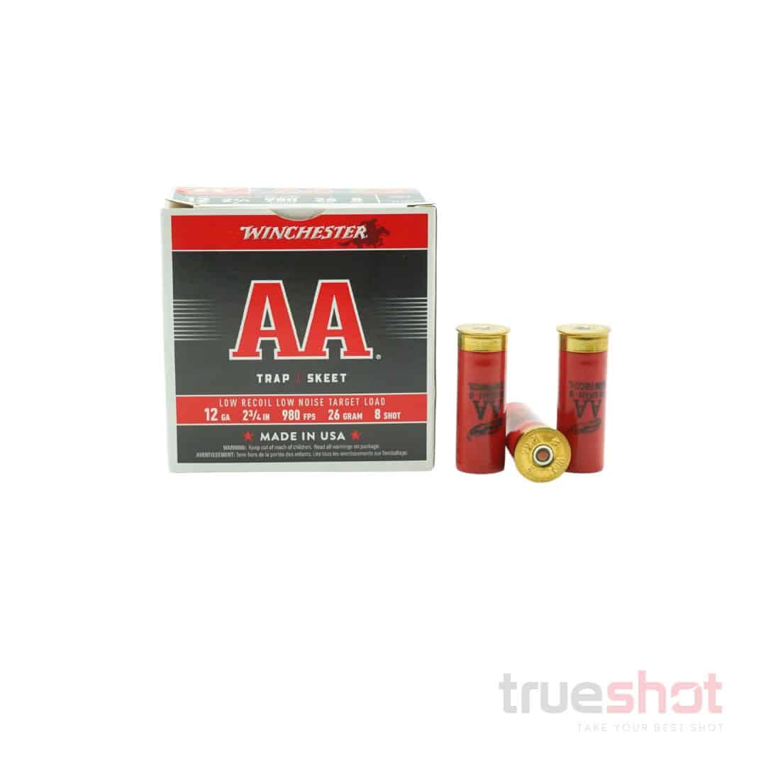 Winchester AA Lite 12 Gauge #8 Shot 2.75" 1 oz 980 FPS – True Shot Ammo